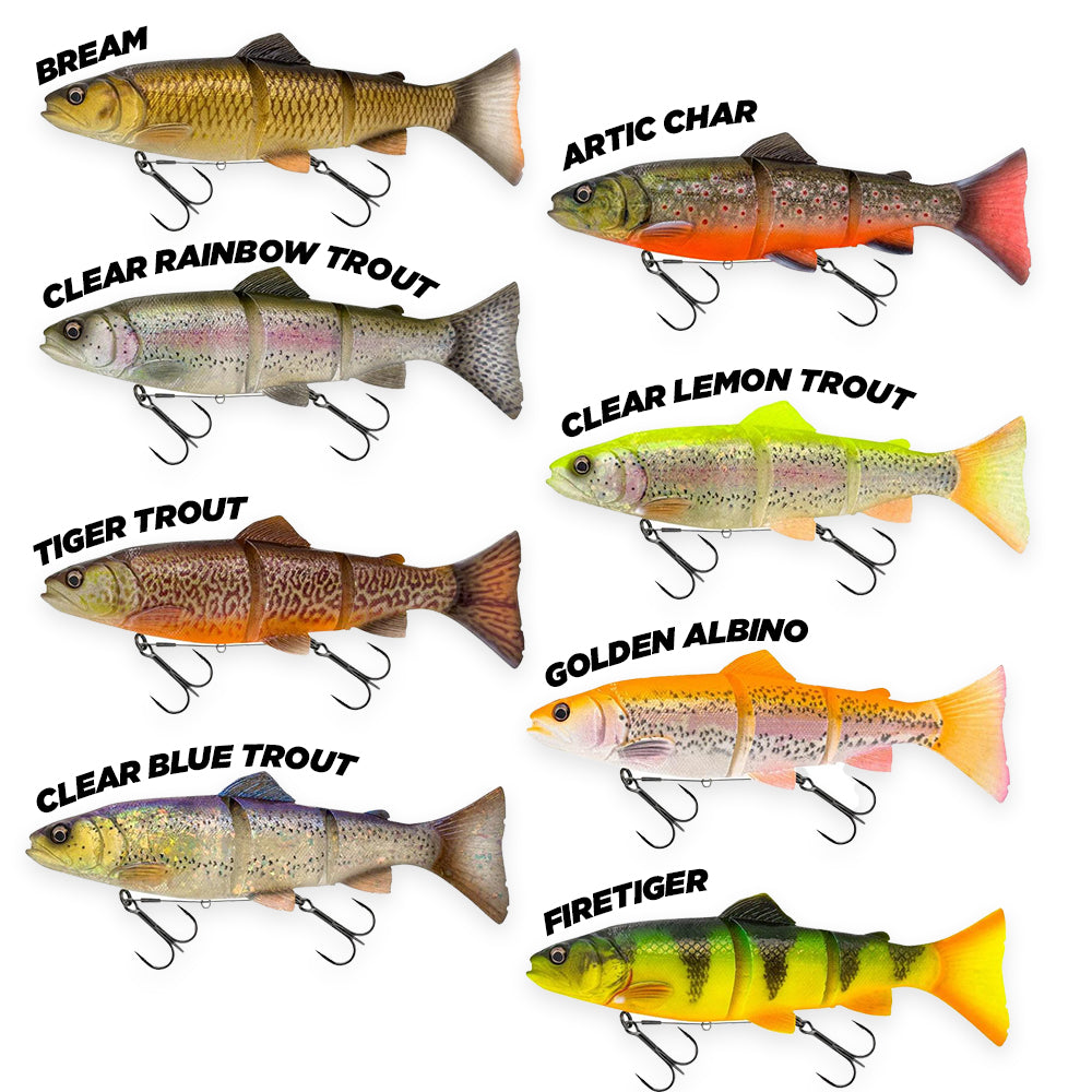 Savage Gear 3D Line Thru Trout Lure - Pre-rigged Soft Bait Pike - 15/20 ...