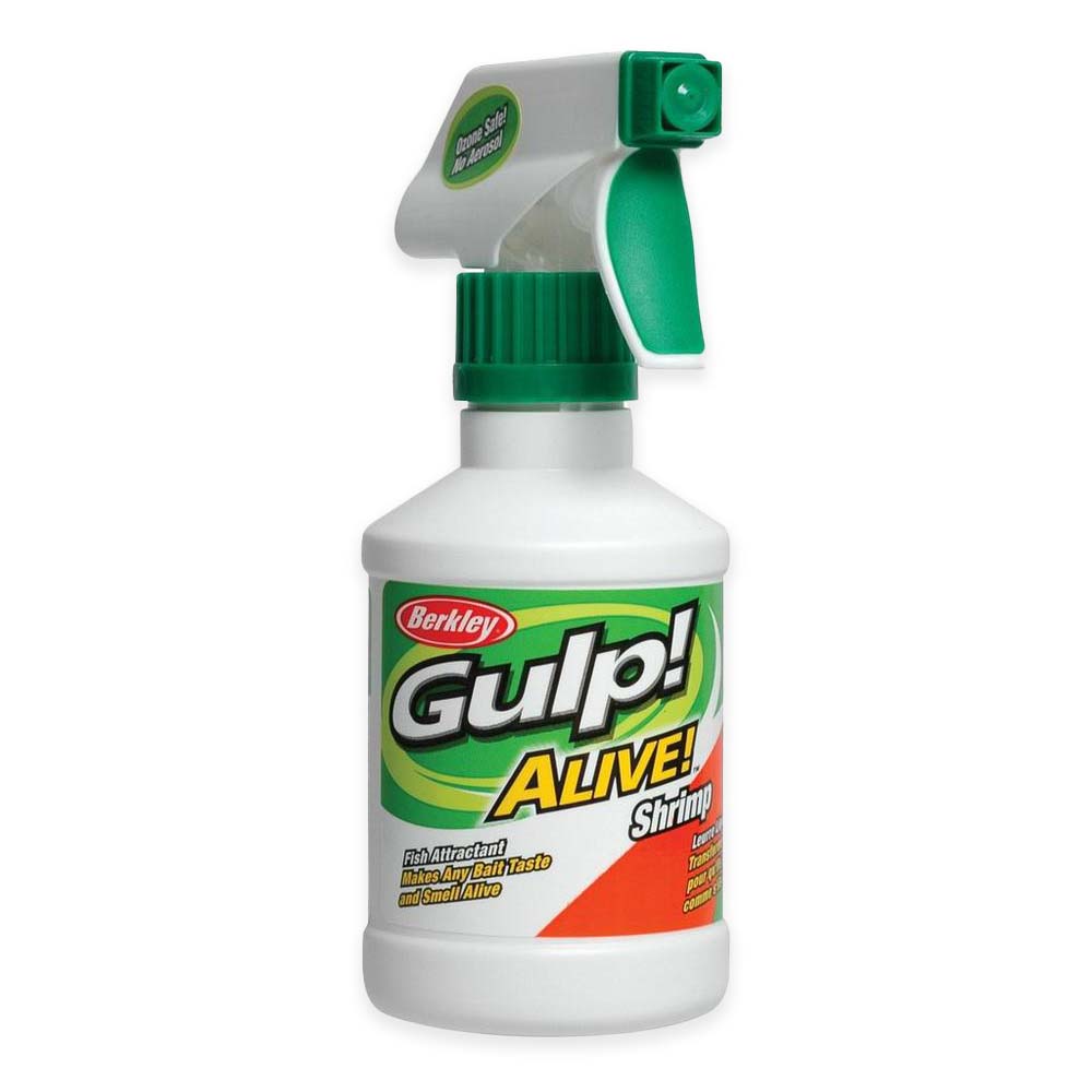 Berkley Gulp Alive Saltwater Bait Attractant - Shrimp Crevette Spray ...