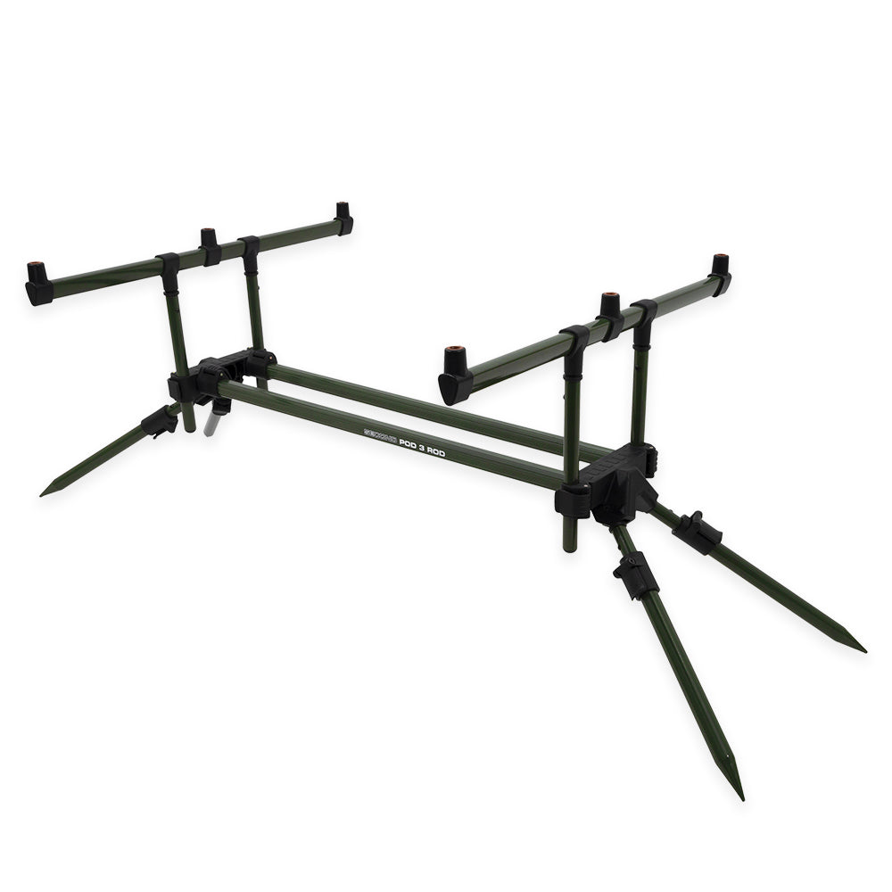Mikado Second Rod Pod - 3 Rod Fishing Stand - Pike / Carp Rod Rest