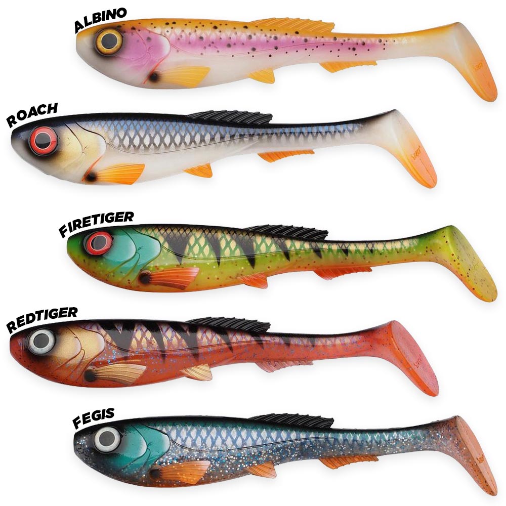 Abu Garcia Beast Paddletail Lure - 21cm | 94g - Pike Lure - Predator ...