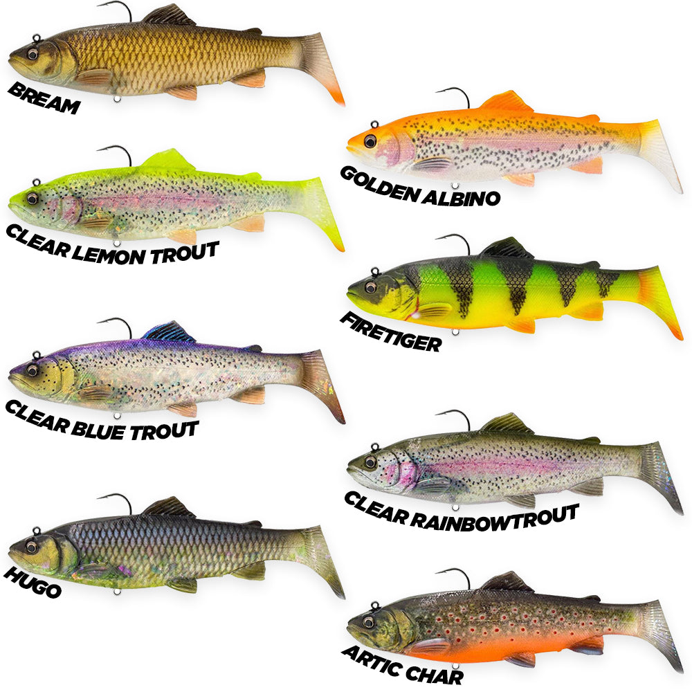 Savage Gear 3D Trout Shad lure - Predator Soft Bait Fishing Lure - Pike ...